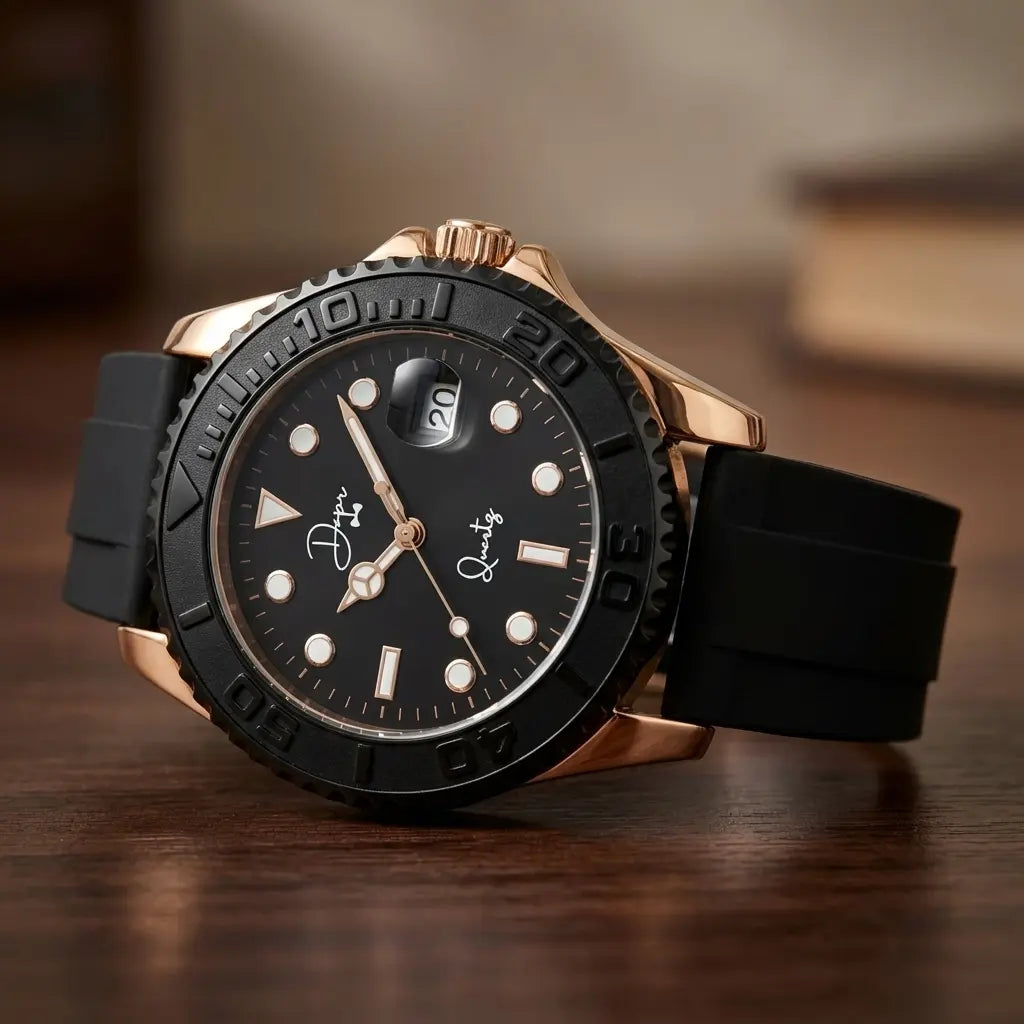 Minimalist Men's Watch - Elegant Quartz Dapper Timepiece – Dapper Watches