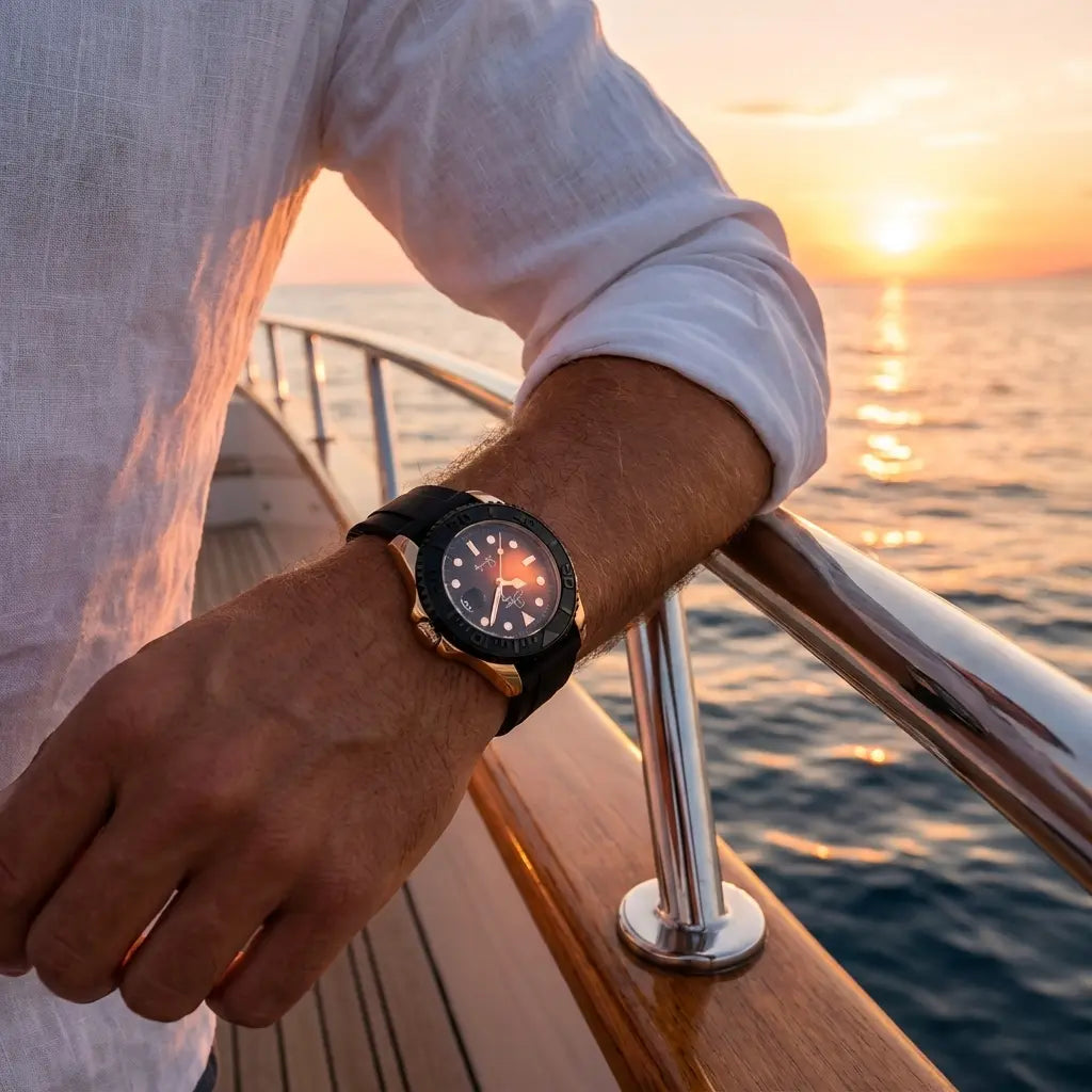 Minimalist Men's Watch - Elegant Quartz Dapper Timepiece – Dapper Watches